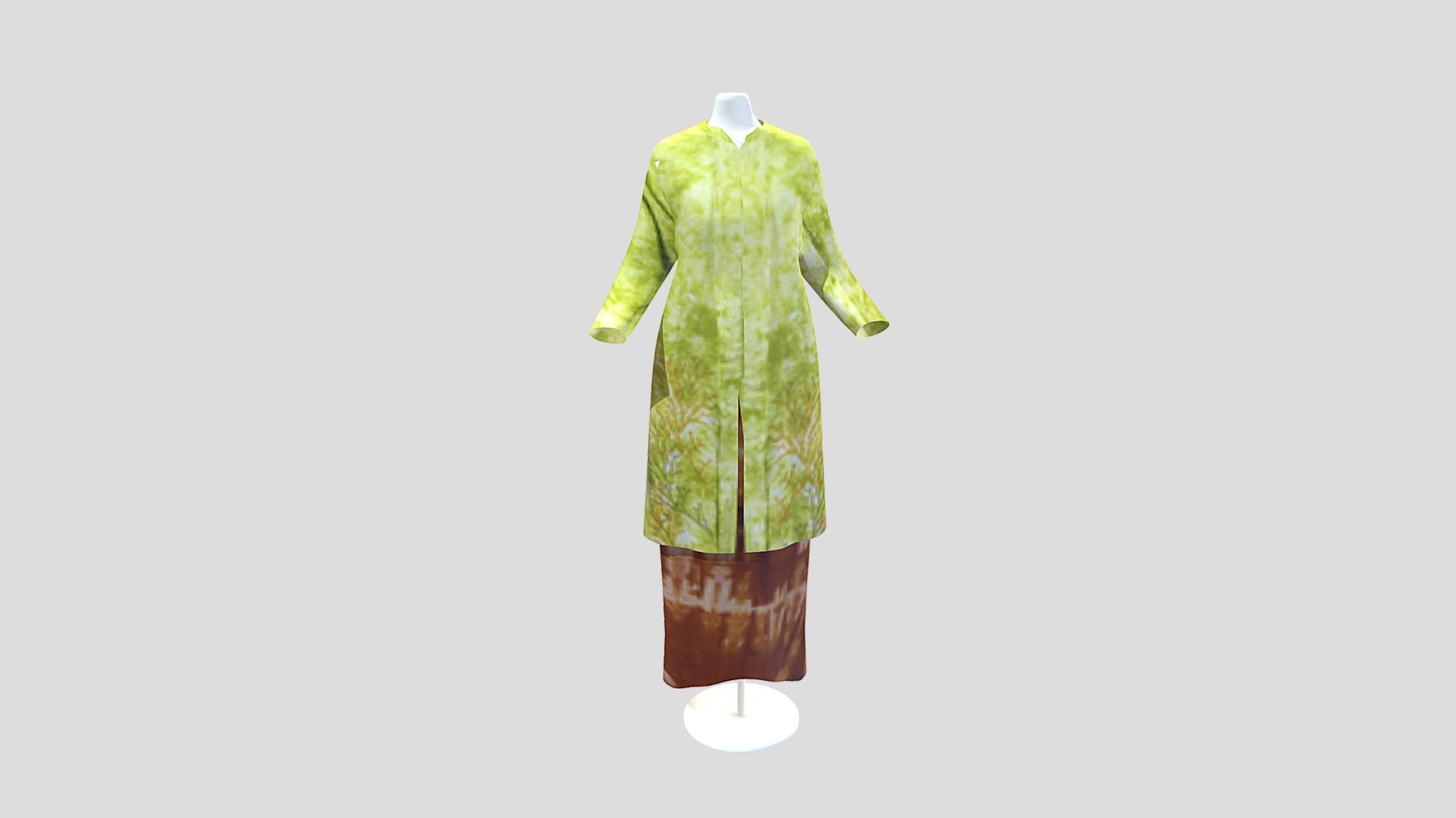 KEBAYA LABUH BATIK_2 - Download Free 3D model by eeelabvisual [2be058d ...
