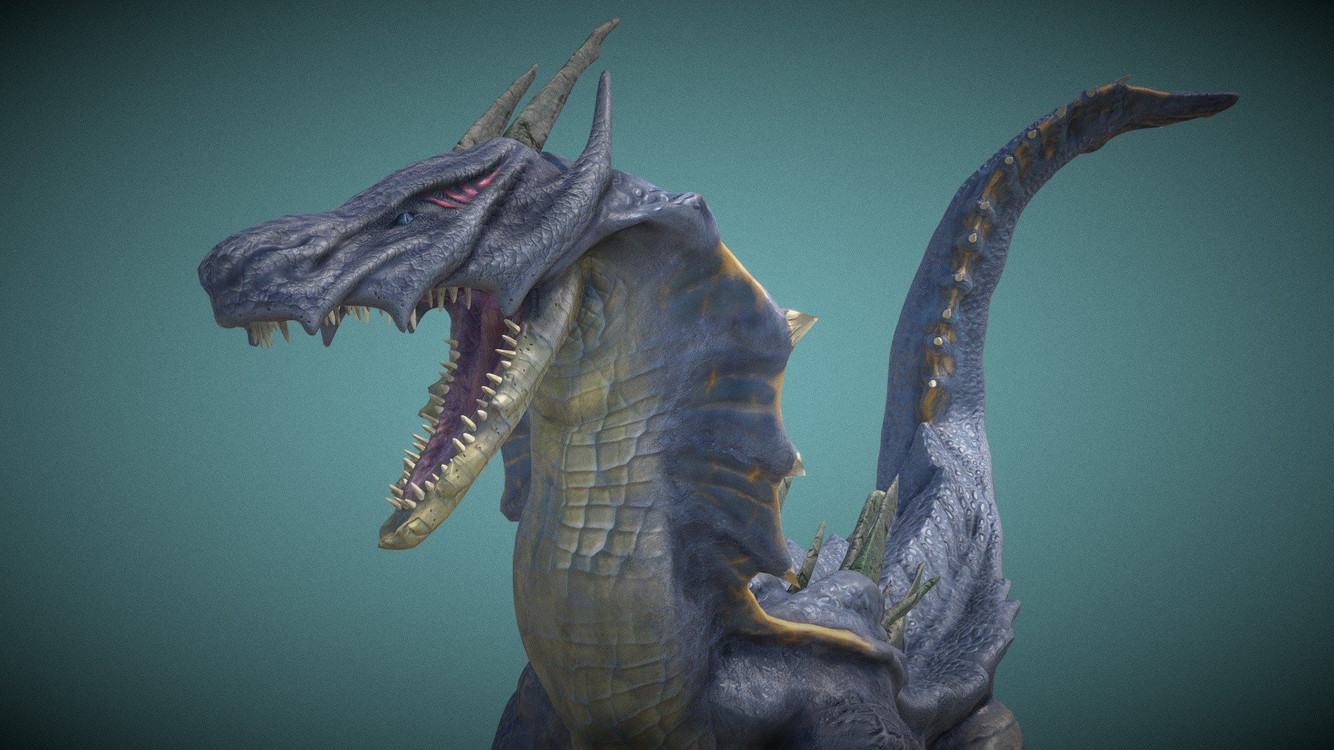 CREATURES: LAGIACRUS (DRAGON) - 3D model by Nayo 3D (@Nayo3D) [2be193a ...