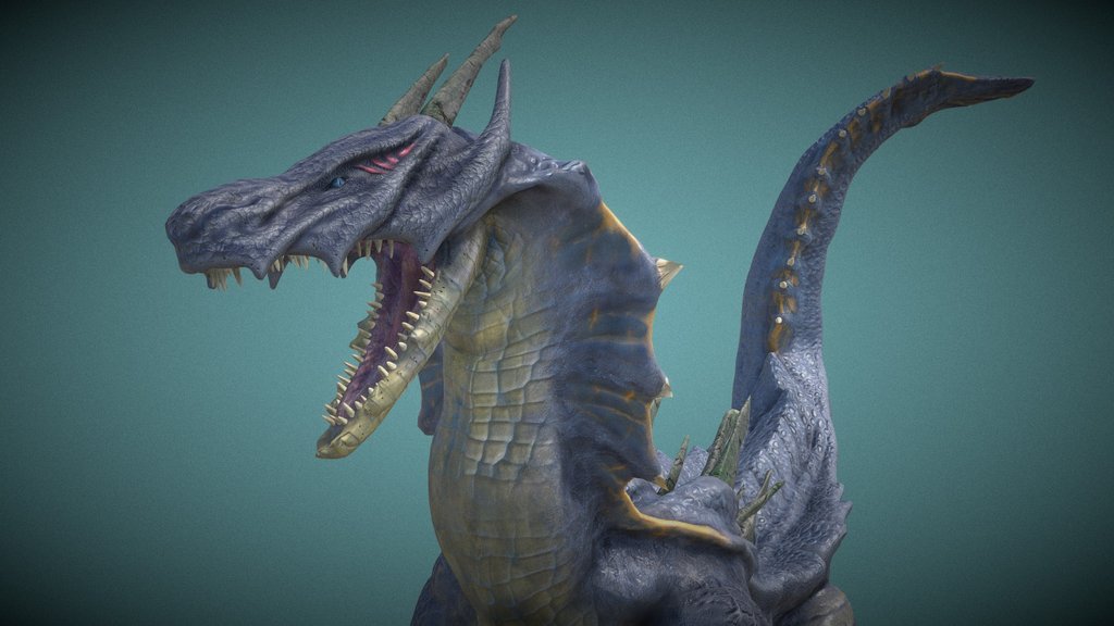 Dragon - A 3D model collection by AleKing31 - Sketchfab