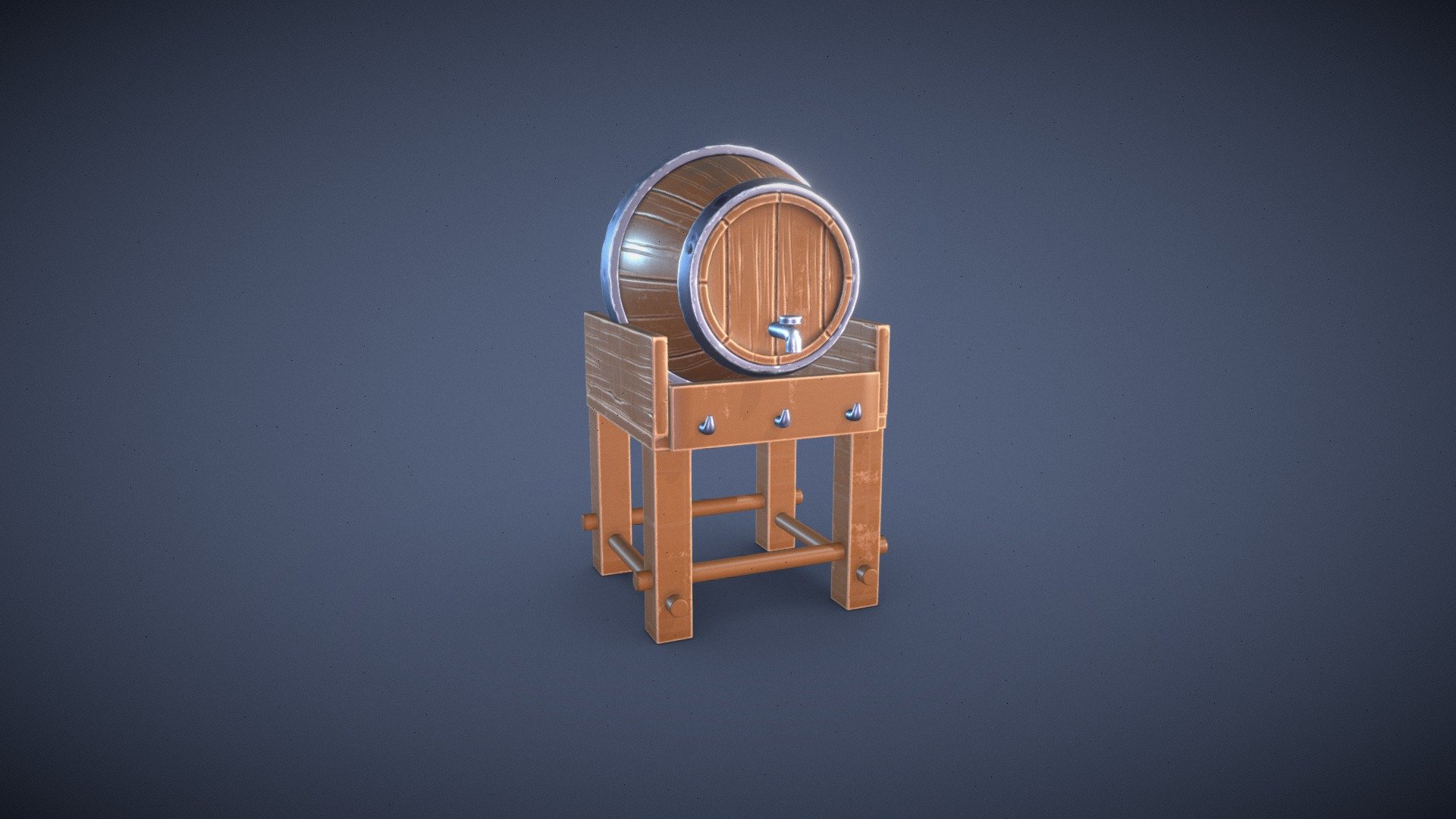 Barril Bar - 3D model by bruno3d [2be215a] - Sketchfab
