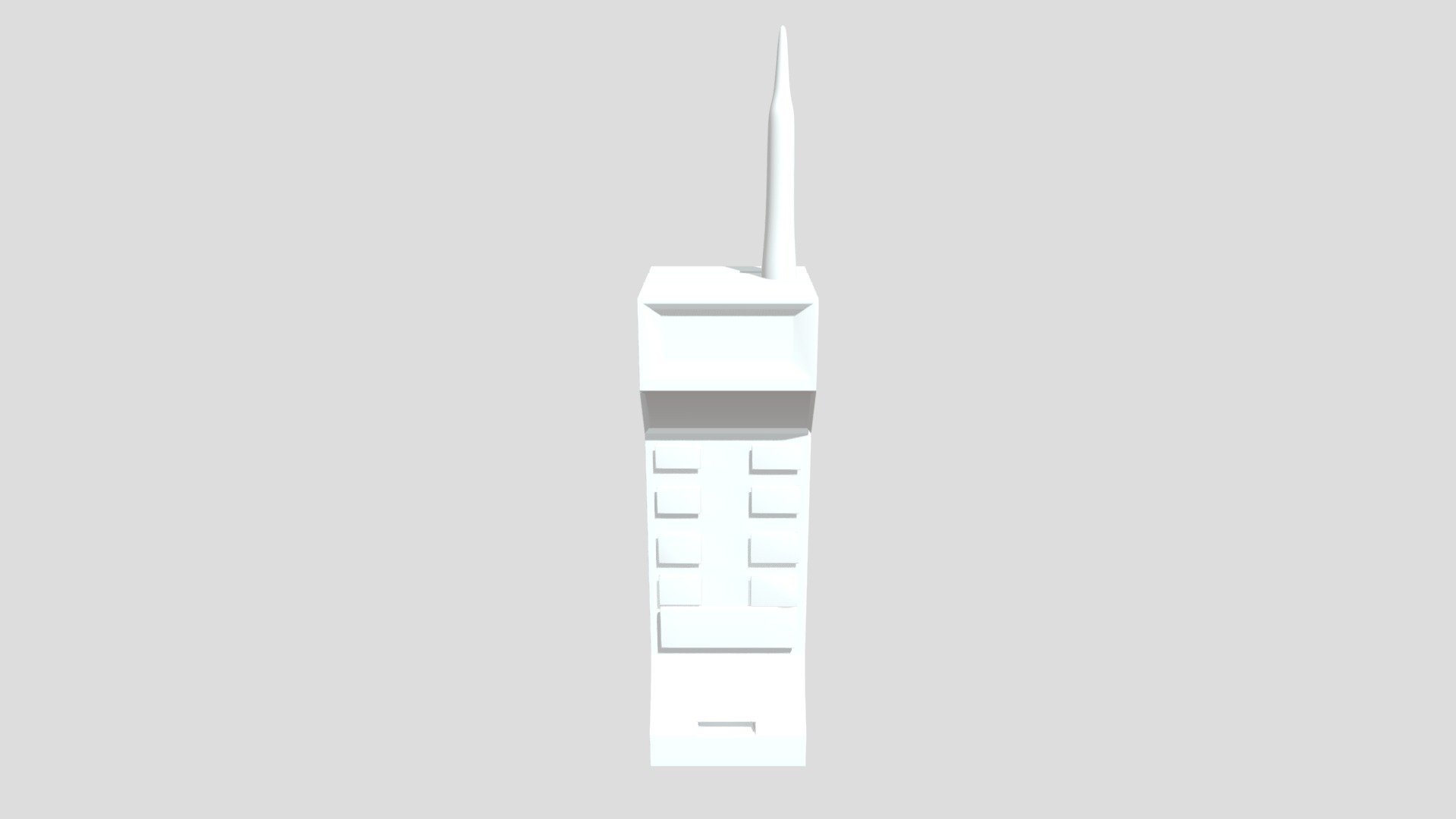 Low Poly 80s Phone - Download Free 3D model by DankArtist [2be2346 ...