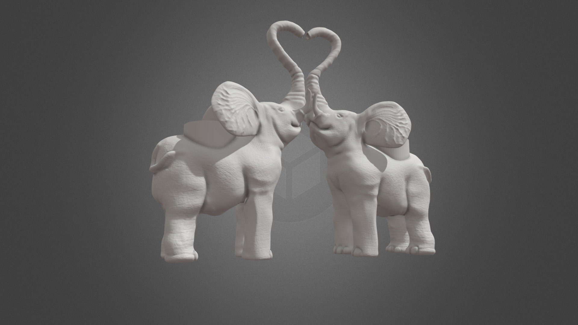 Elephant Candle Holder 3D Sculpt - 3D model by Seher 3D Studio ...