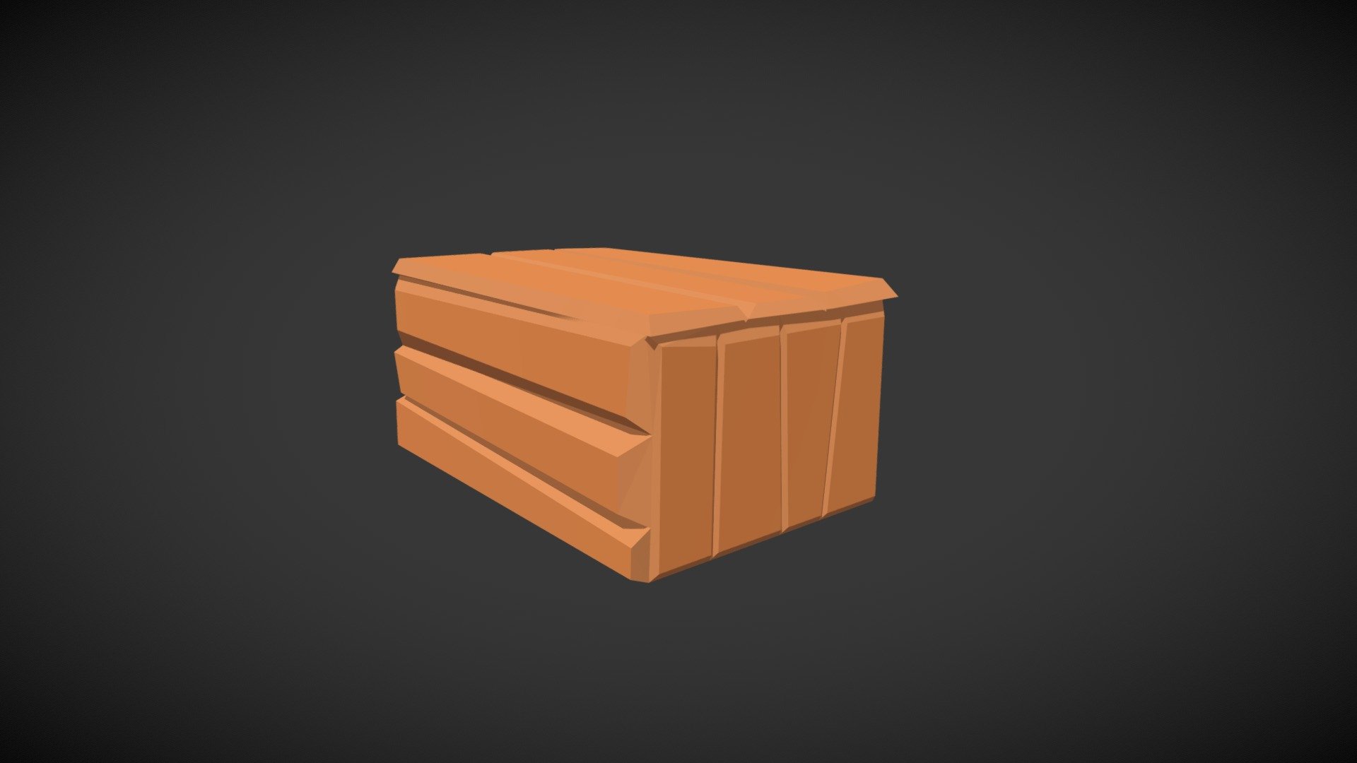 Low Poly Crate - 3D model by Alice Rydevik (@daintymalice) [2be4300 ...
