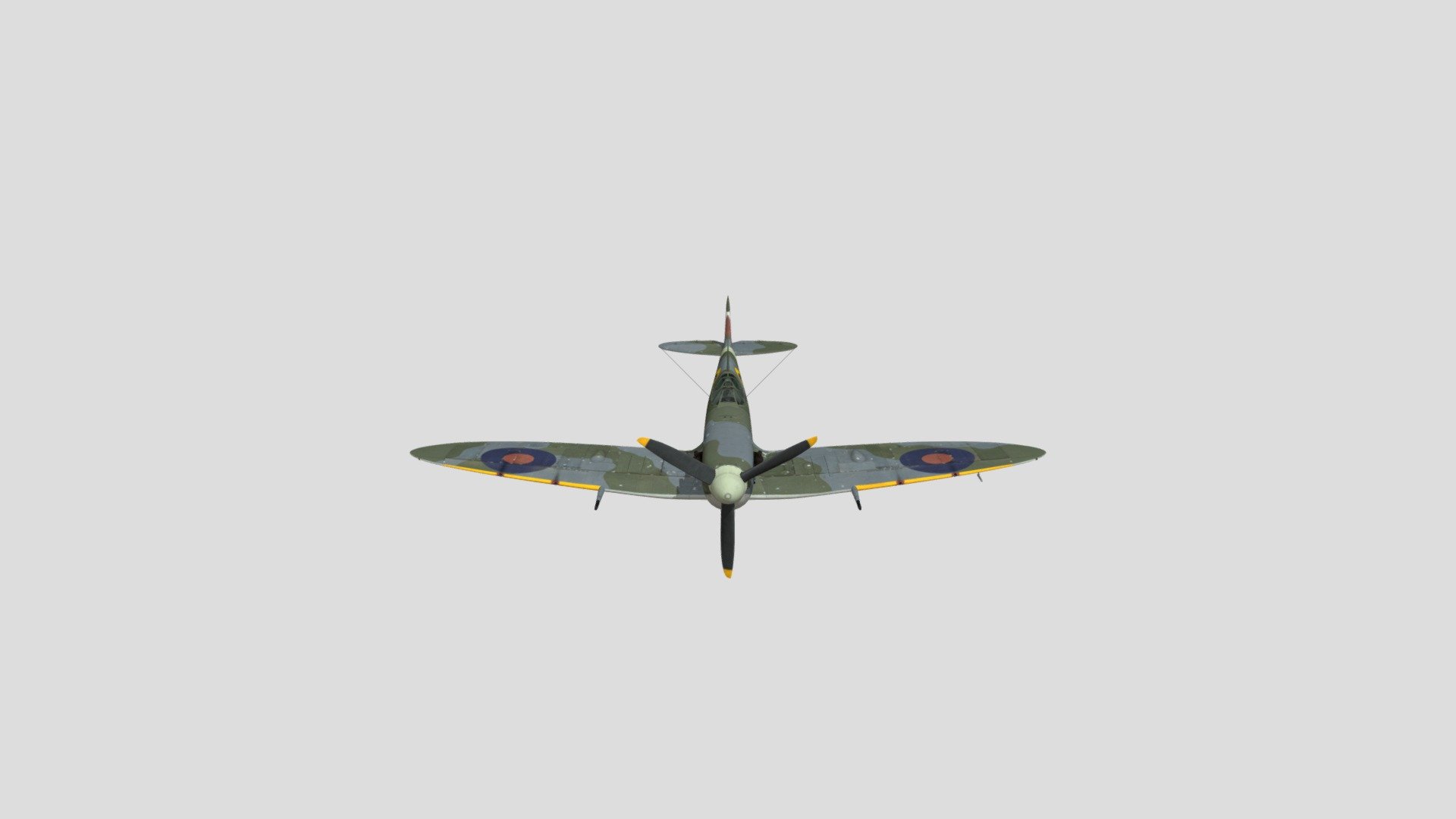 Spitfire Mk IIb (War Thunder) - Download Free 3D model by KojfDiscord ...