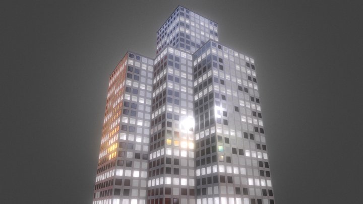 Skyscraper 3D models - Sketchfab