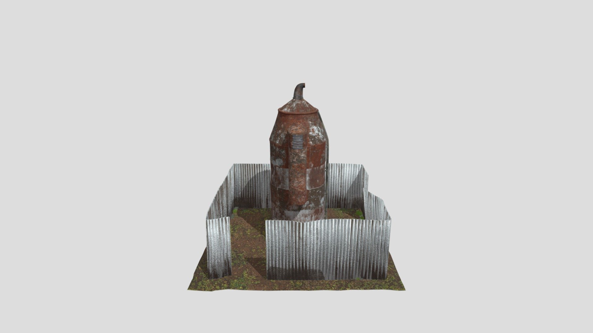 Silo_Mesh - 3D model by hendrik.langee [2be75e3] - Sketchfab