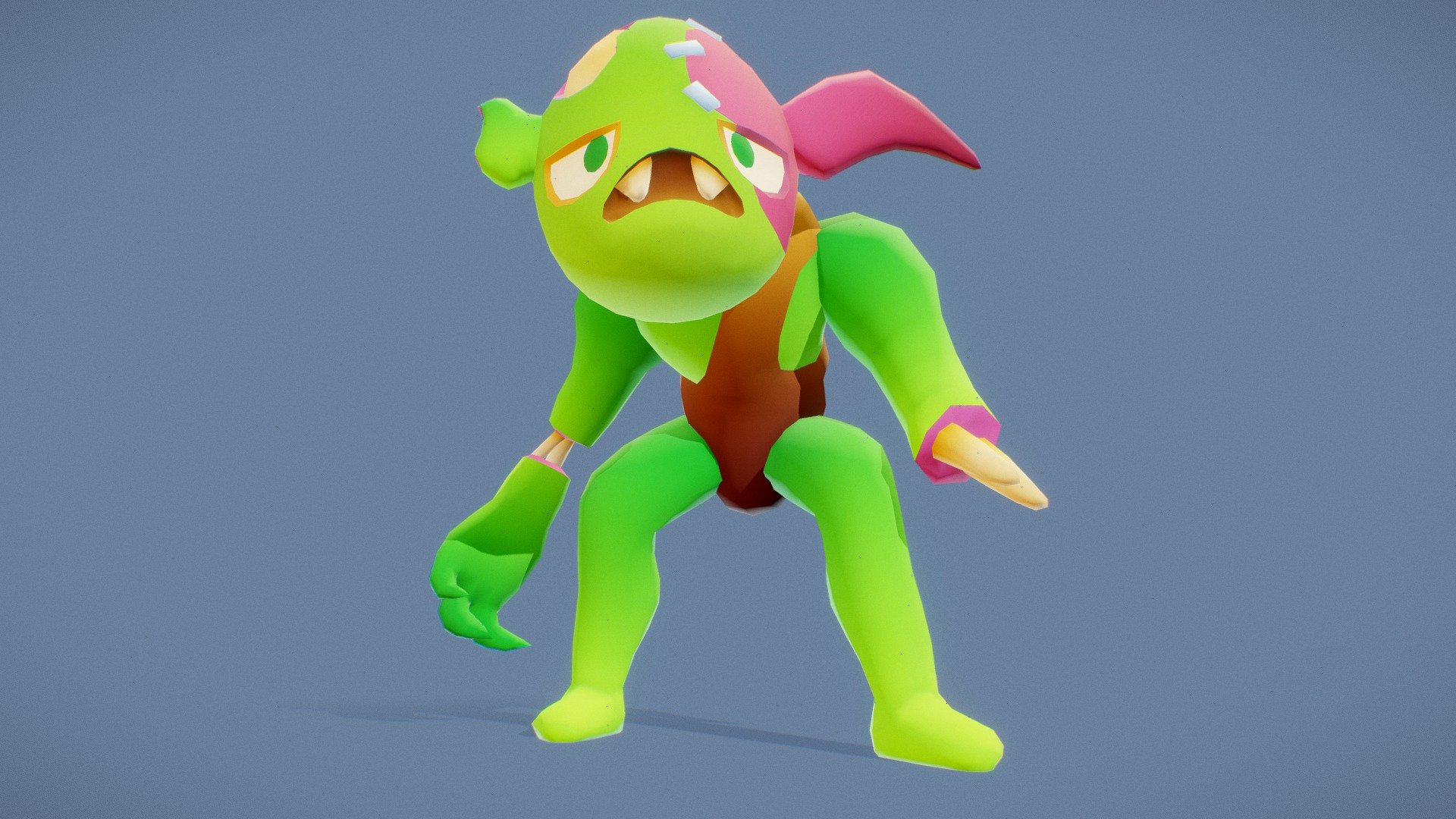 Zombie Characters - Big Gob - Buy Royalty Free 3D model by notfun ...