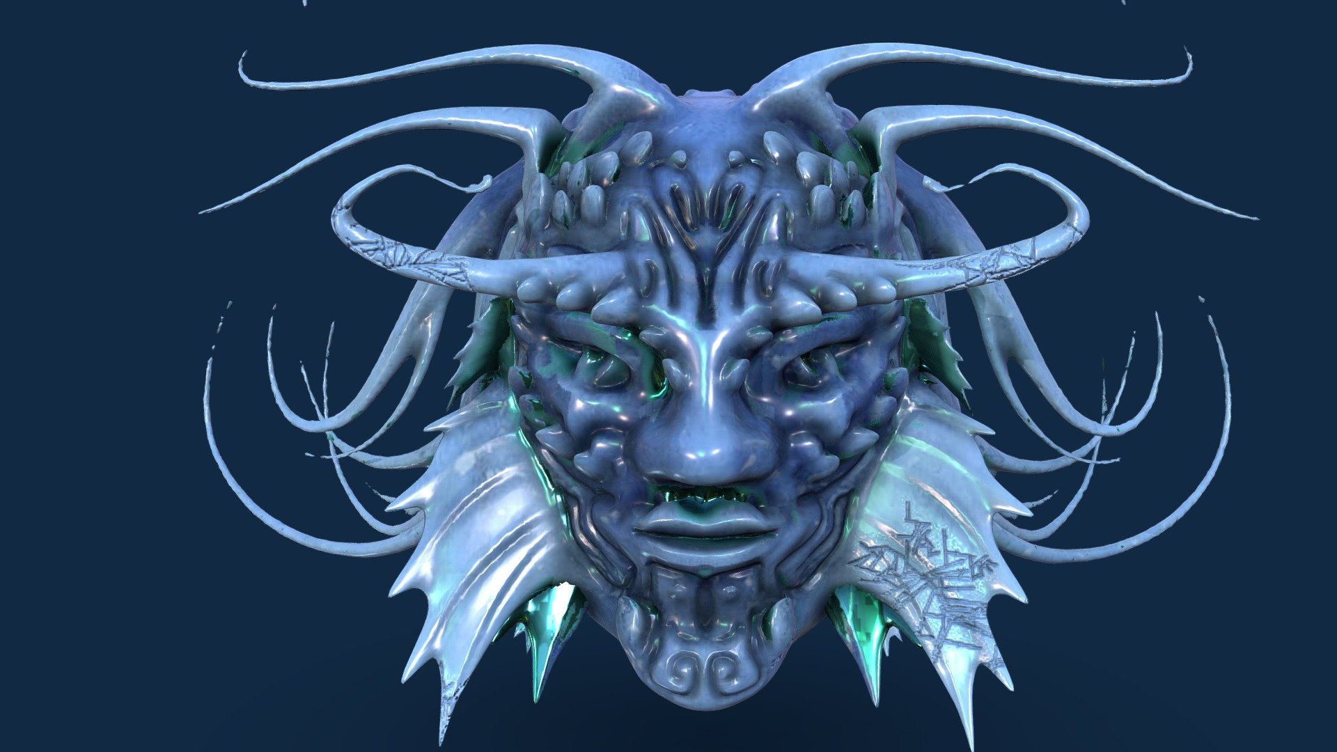 Atlantean Mask - Download Free 3D model by Jack Wesson (@jackwesson ...
