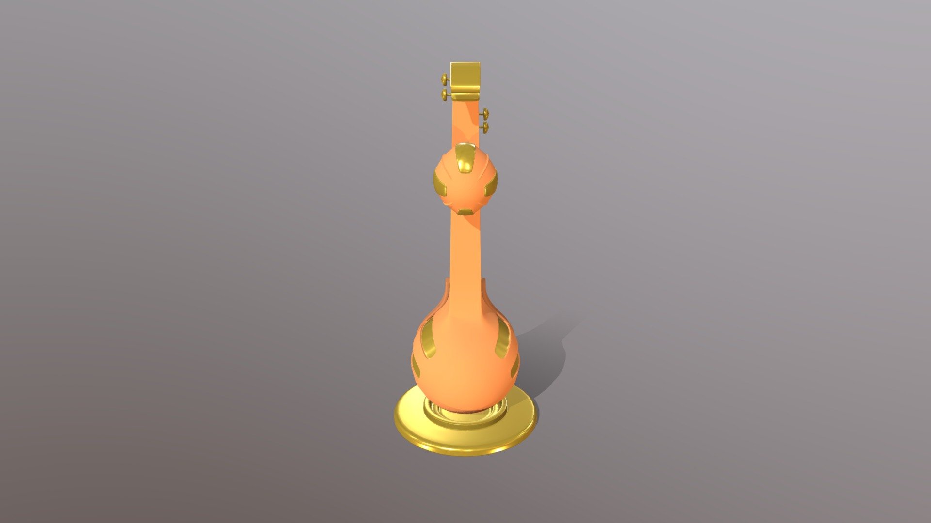 Indian Musical Instrument- Veena - 3D model by Mazenshaikh [2bf0822 ...