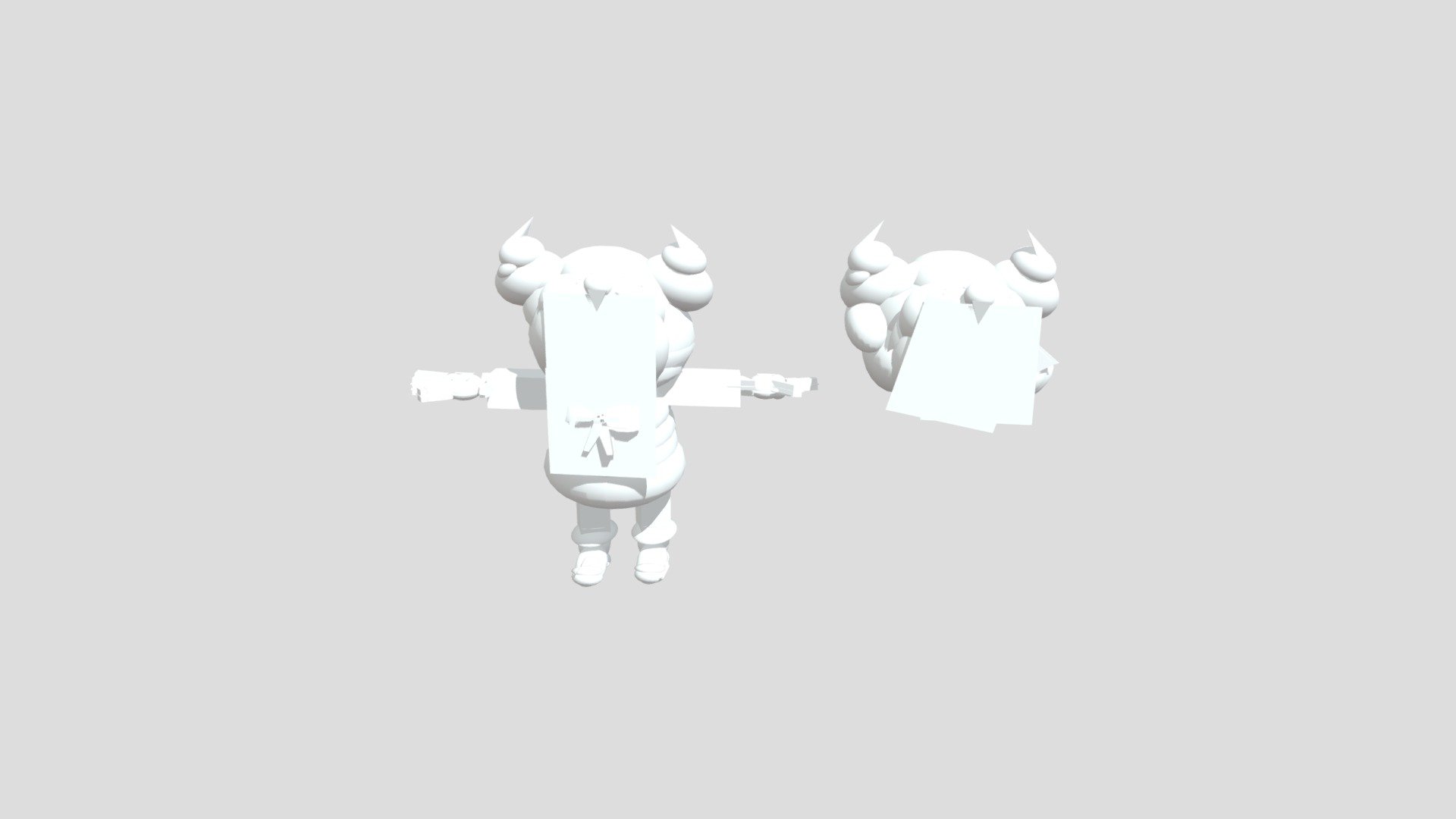 Toon Ollie VIBAPOP Toon Bendy Model Style - Download Free 3D model by ...