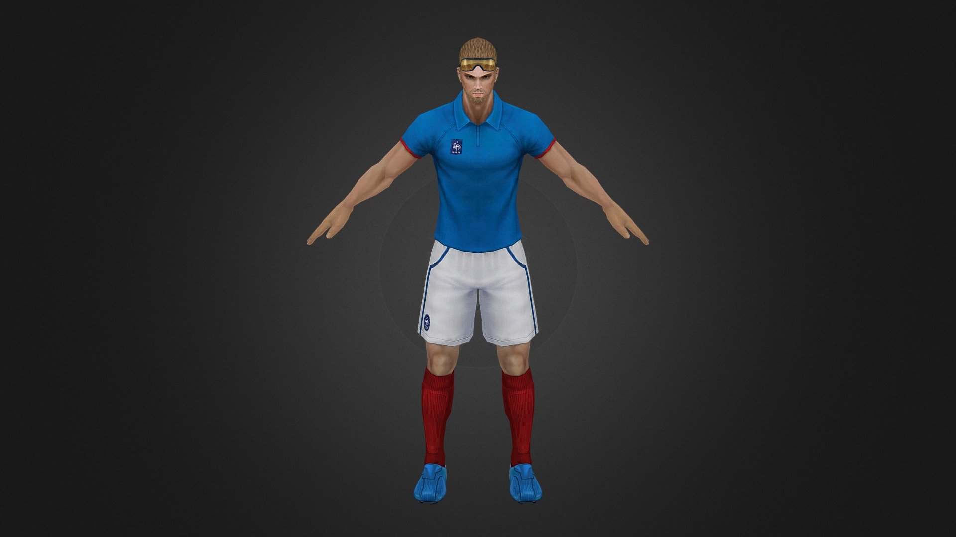 Christopher Soccer - 3D model by Dimac [2bf2151] - Sketchfab