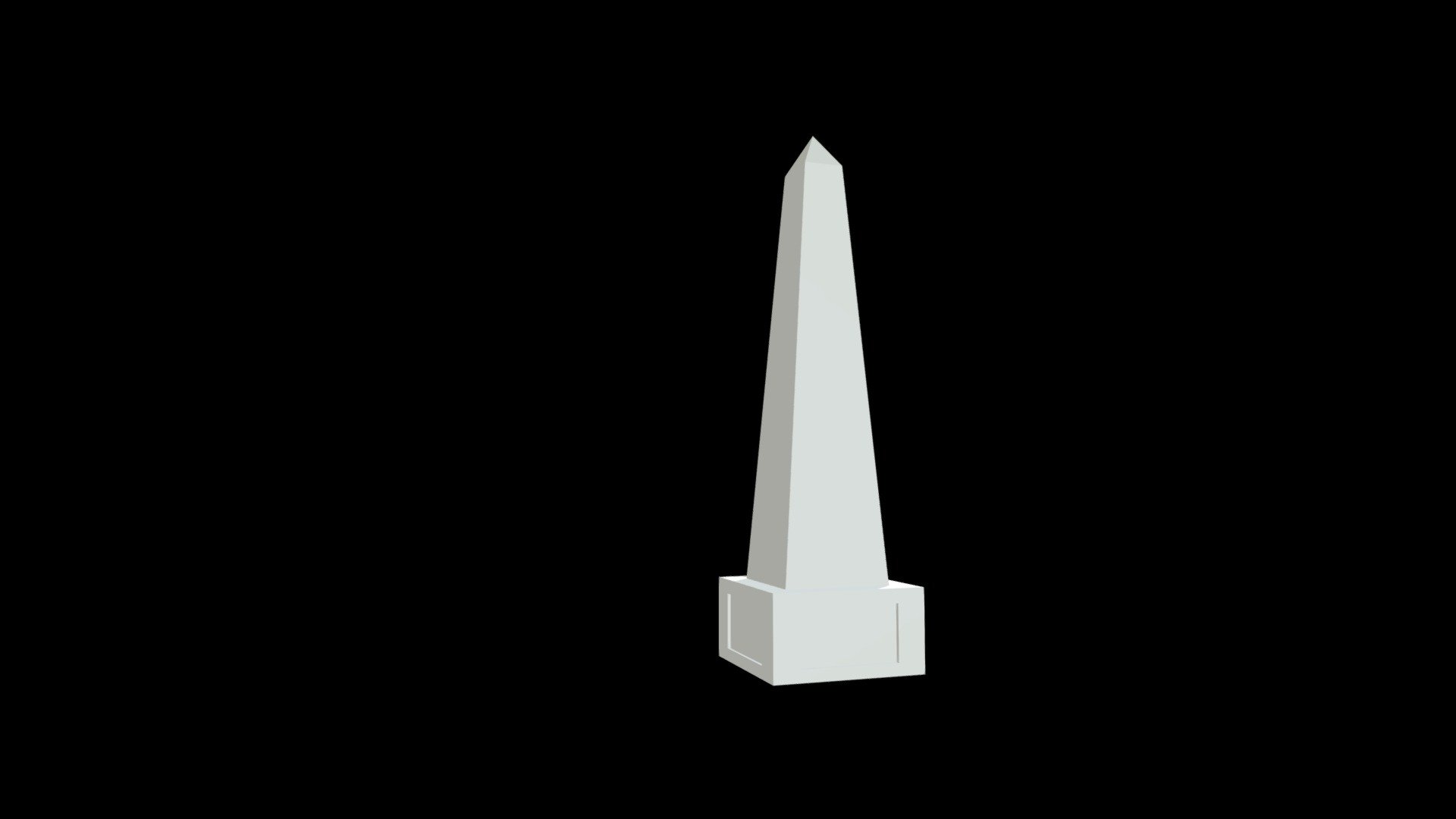 Obelisk - 3D model by albano818 [2bf2ba0] - Sketchfab
