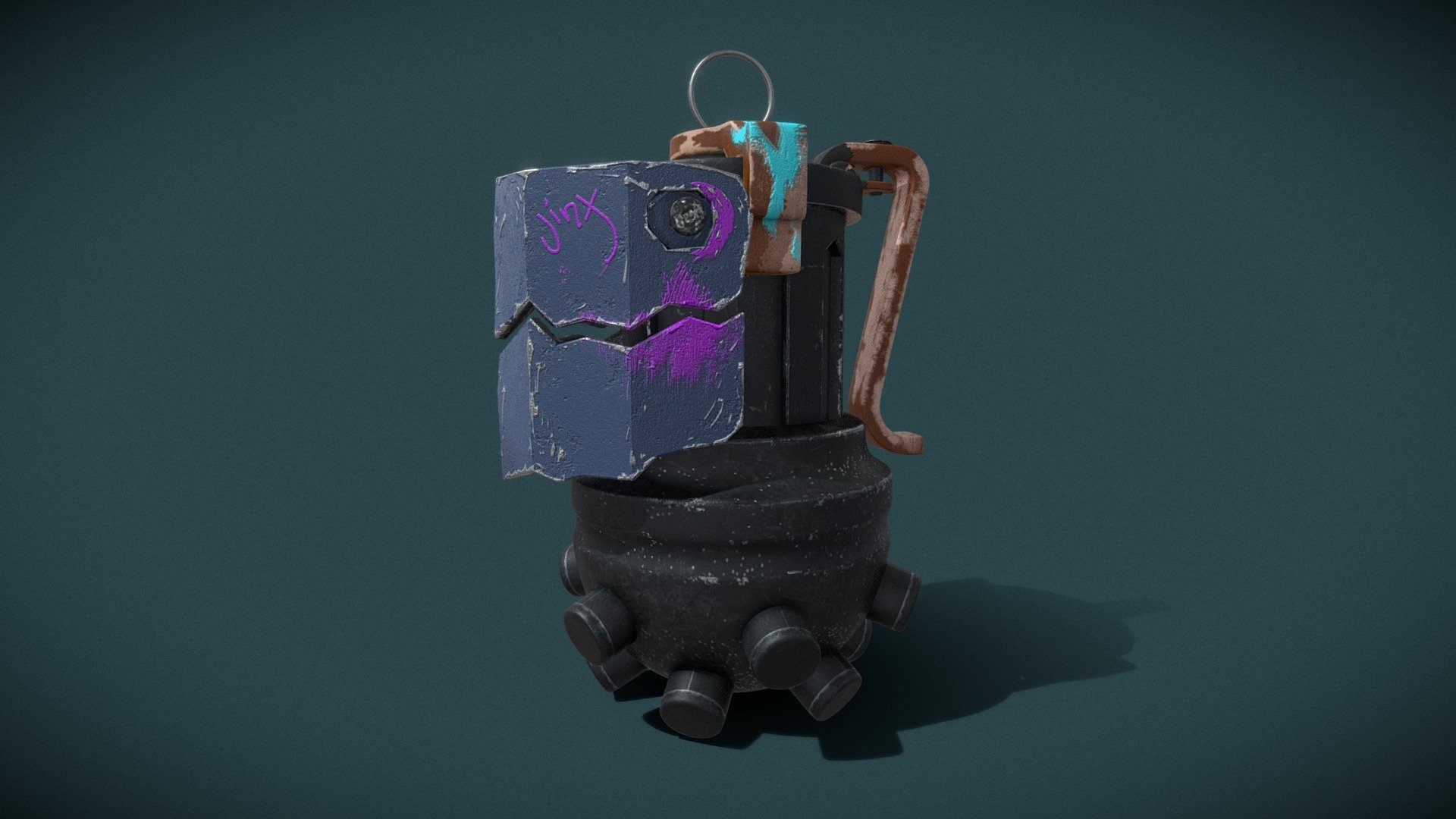 jinx grenade (Arcane) - Download Free 3D model by HollyPolya [2bf4307 ...