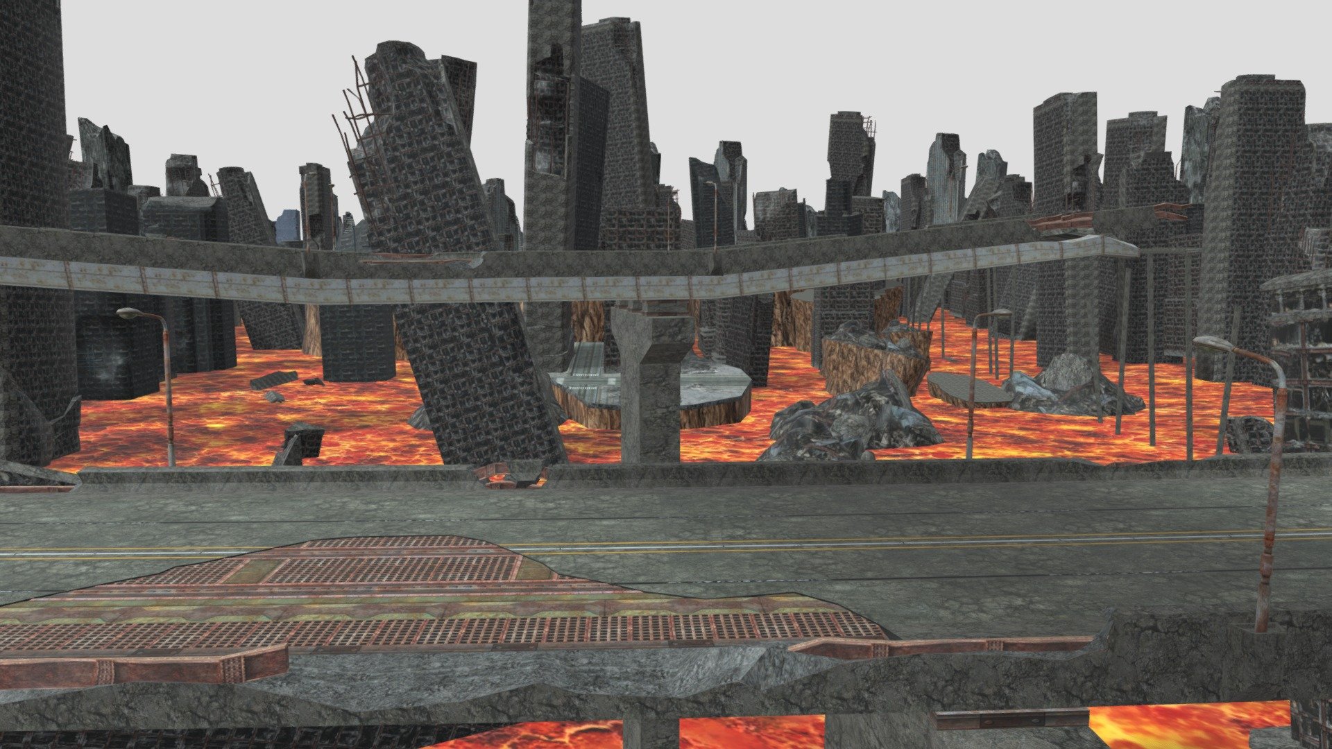 Crisis City Silver Battle - Download Free 3D model by World game ...