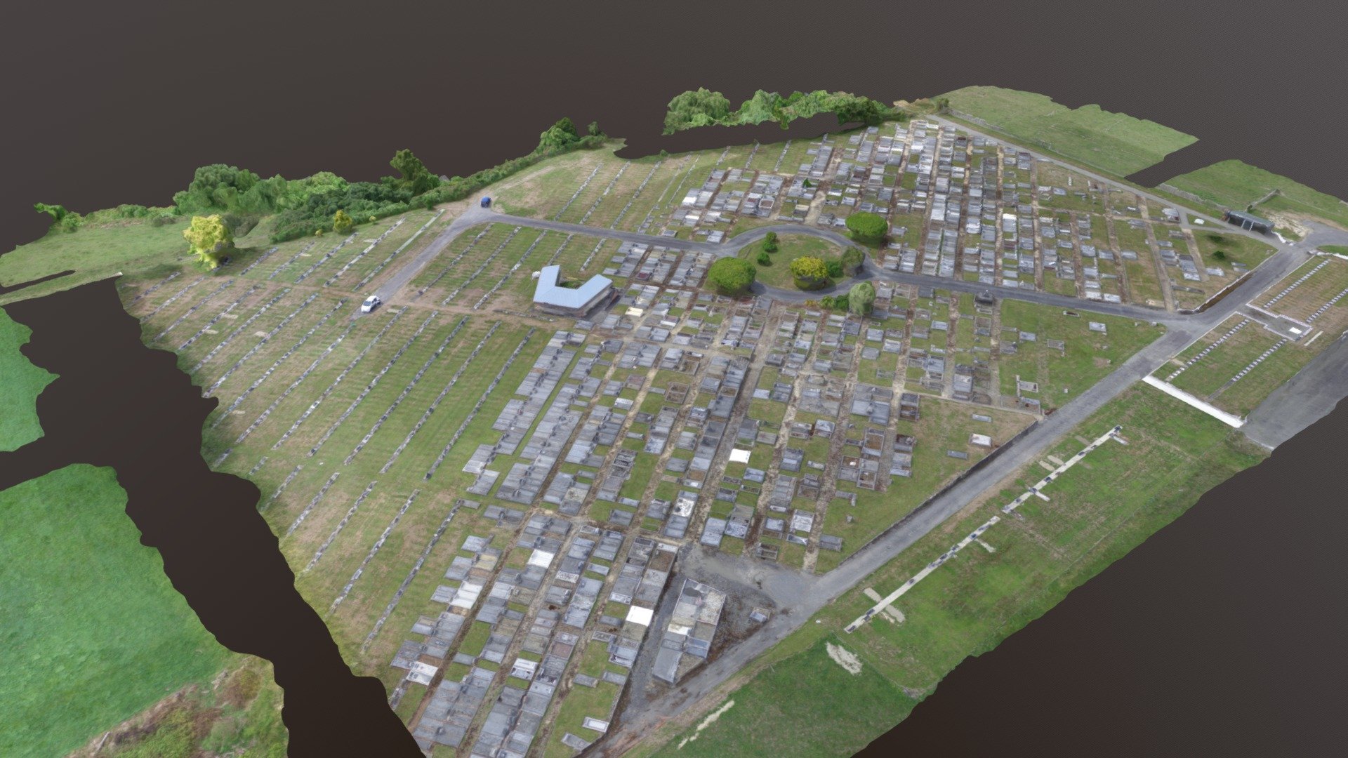 Mangatainoka Cemetery - 17 Jan 2018 - 3D model by Tararua District ...