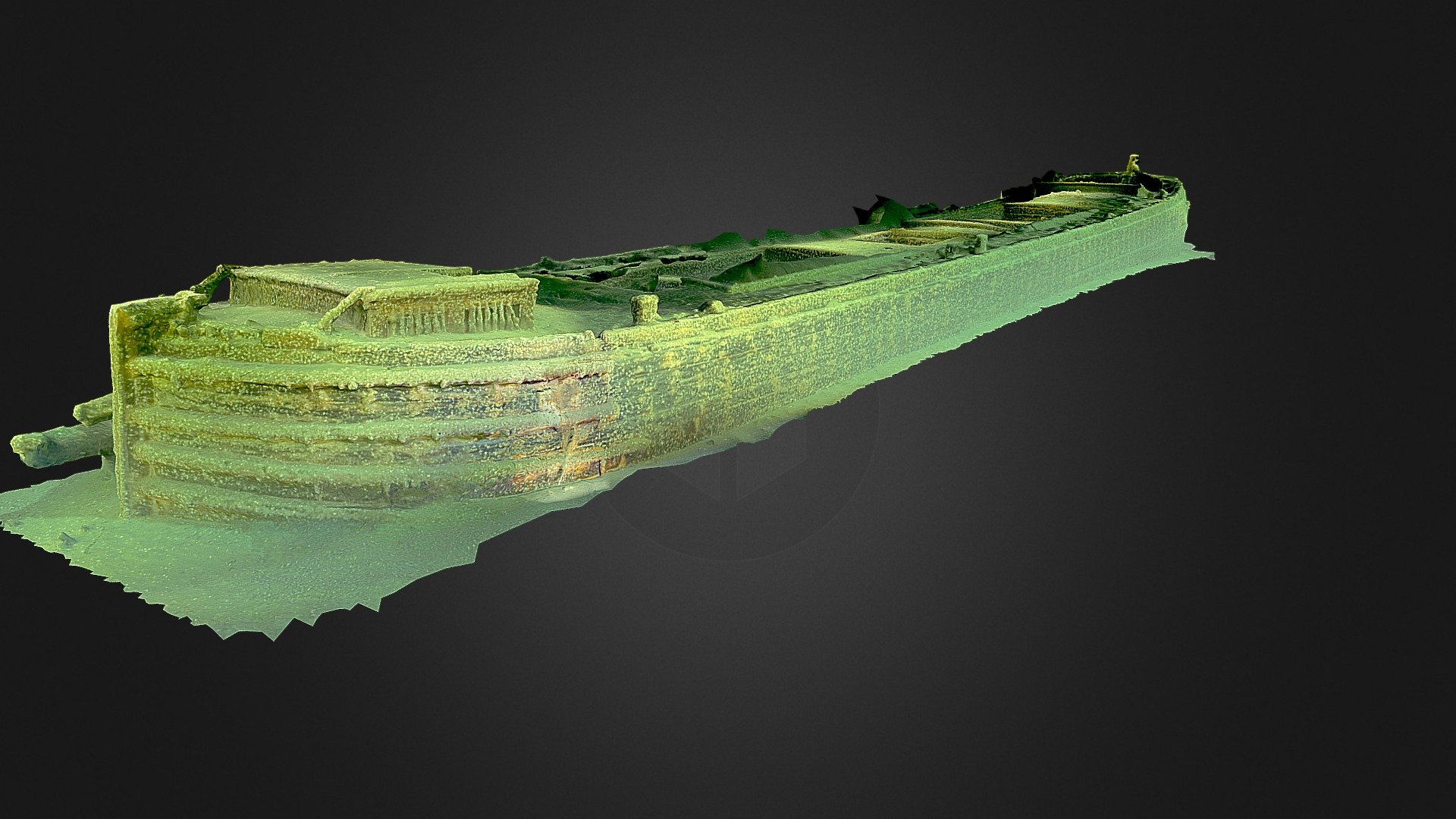 Seneca Lake Deep Canal Boat - Download Free 3D model by garyle802 ...