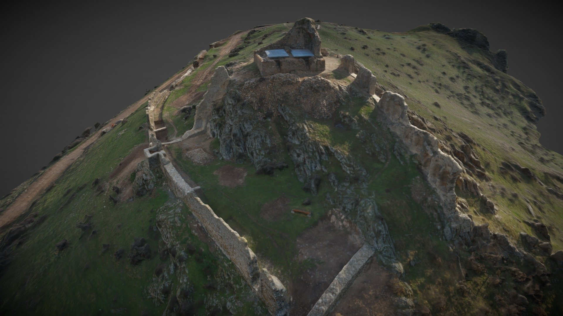 Byzantine Fortress, Palaio Gynaikokastro, 2006 - Buy Royalty Free 3D ...
