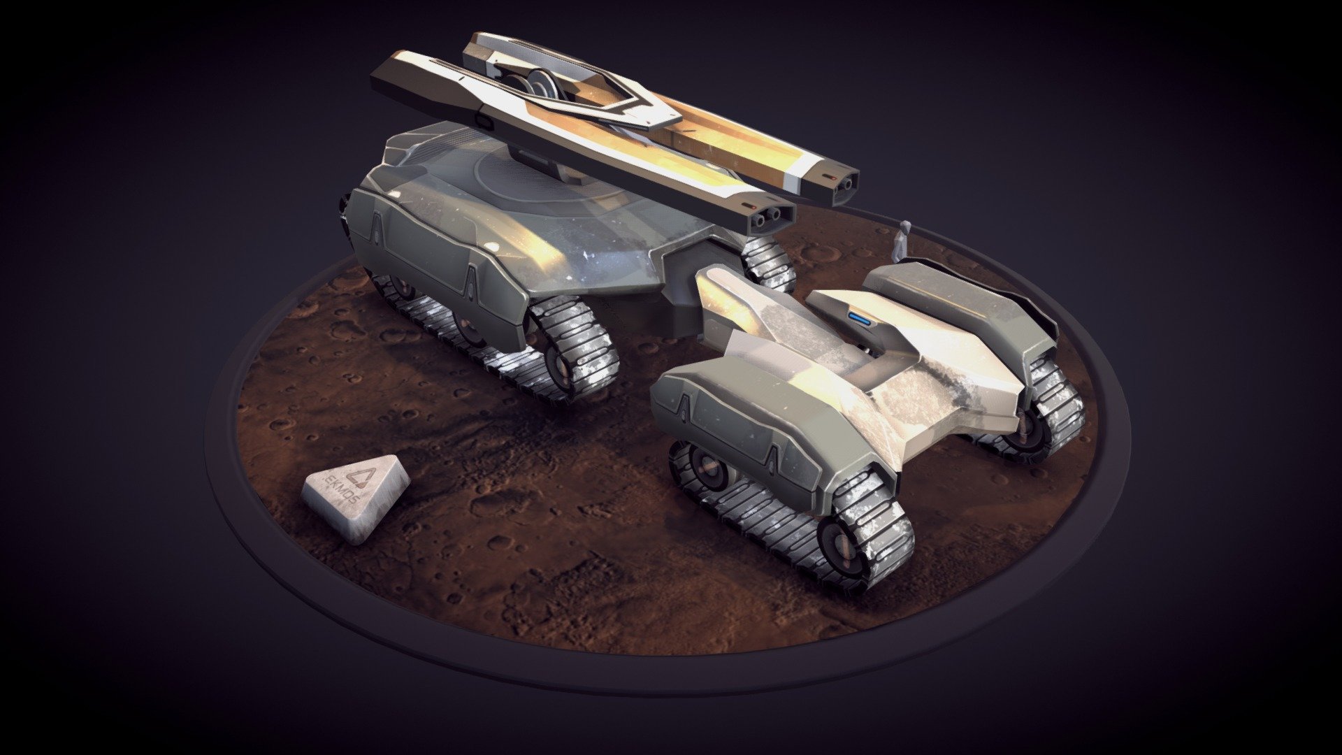 EK24 TANK + GUN4 - 3D model by EKMOS (@ekmos.assets) [2bf71ed] - Sketchfab