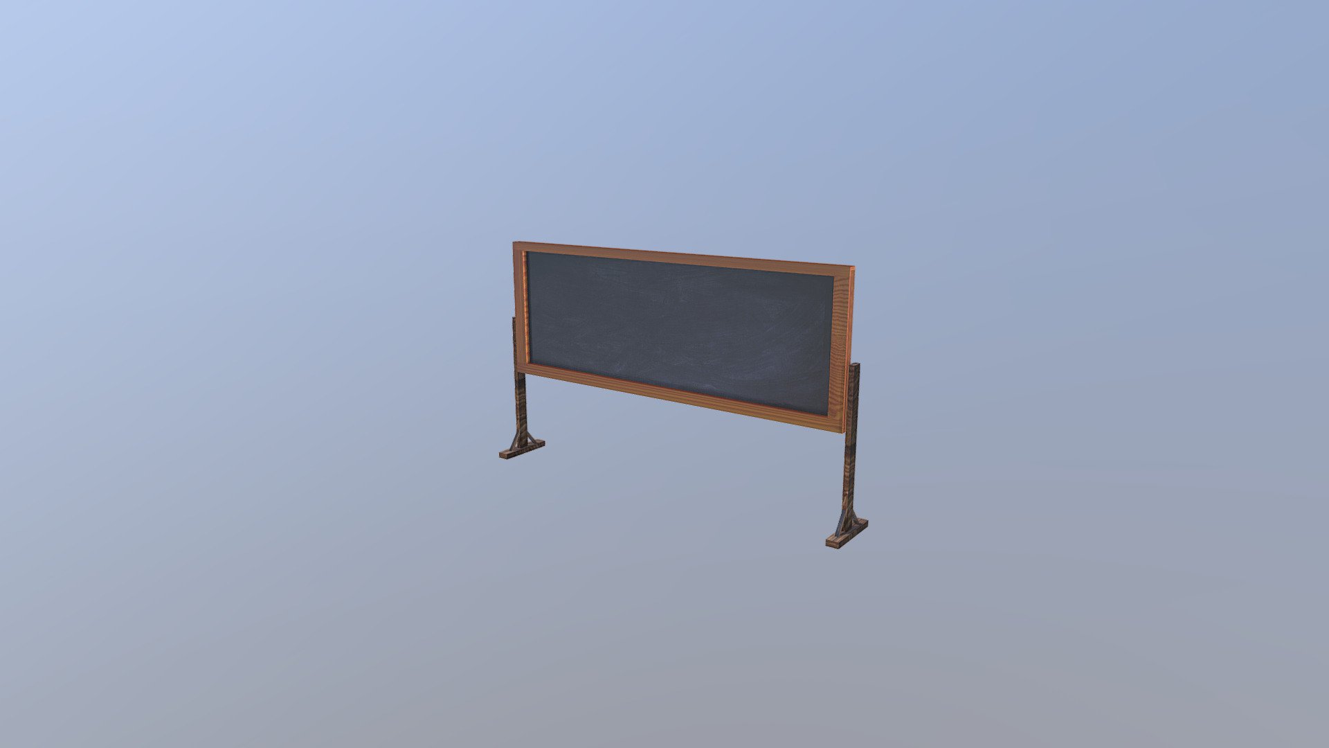 Chalkboard - 3D model by MR (@mrosariooo09z) [2bf834c] - Sketchfab
