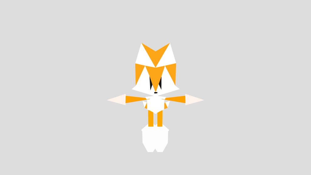 Tails The Fox - A 3D model collection by BillCipherIsControllingMe ...