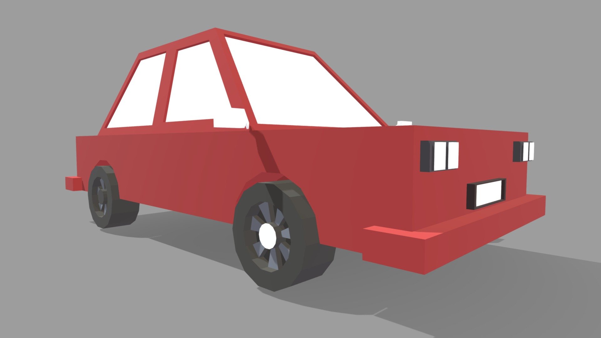 Lowpoly Car - Download Free 3D model by citizenneptun [2bf8d8d] - Sketchfab