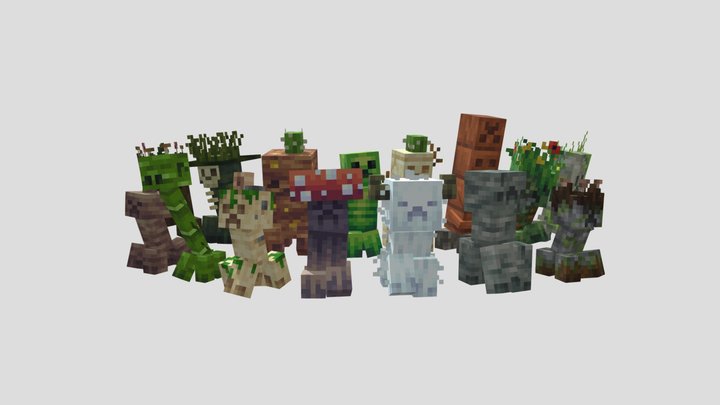 Creeper 3D models - Sketchfab