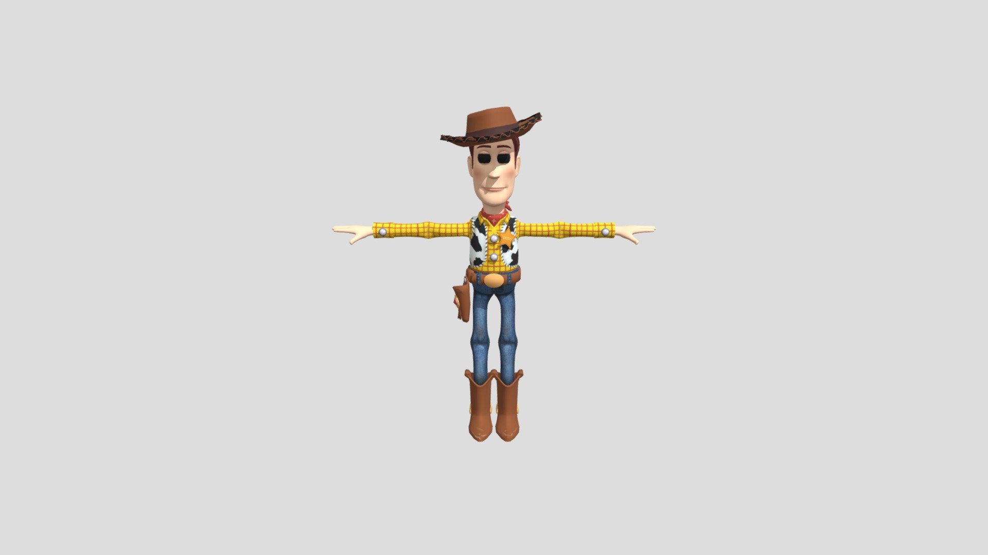 Wii - Toy Story 3 - Woody High-Poly - Download Free 3D model by kyle ...