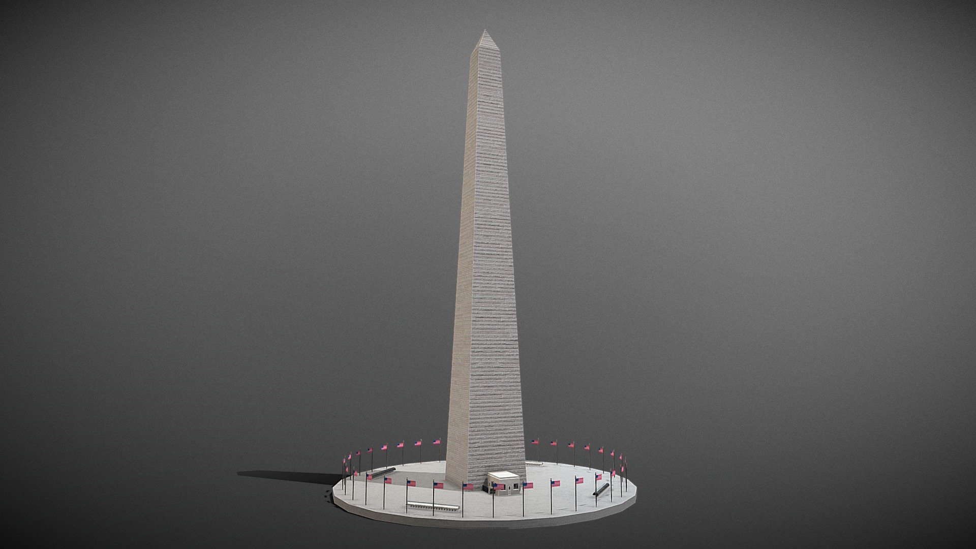Washington Monument - Buy Royalty Free 3D model by Zhang Shangbin (@zhangshangbin1314159 ...