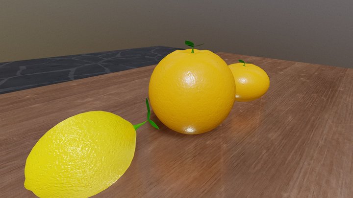 Fruits 3D models - Sketchfab