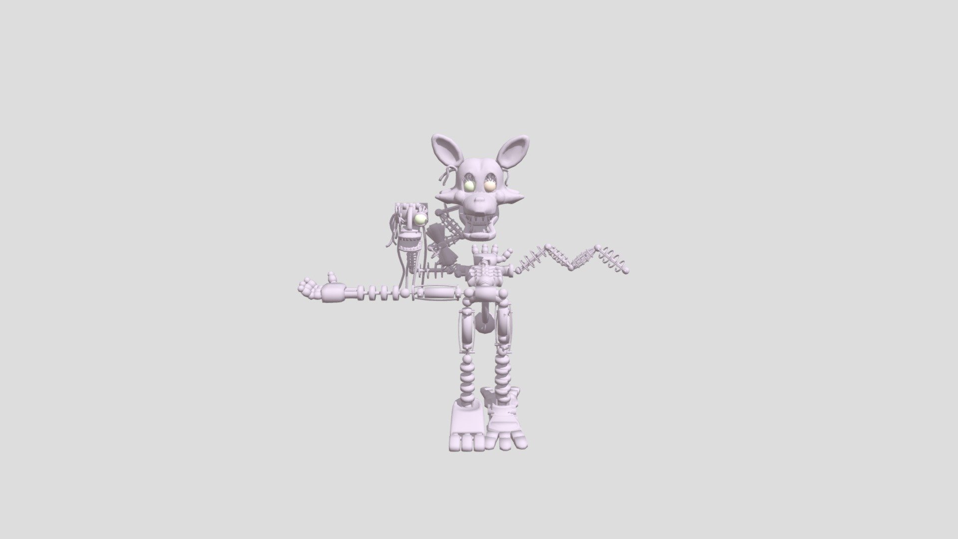 Mangle HW - 3D model by Bonnie.Cenix [2bfd9d7] - Sketchfab