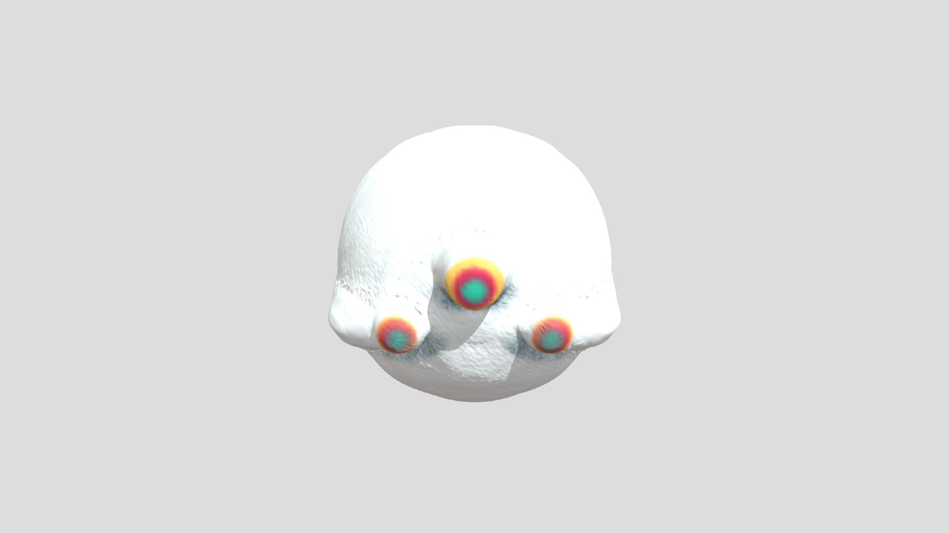 white alien - Download Free 3D model by bone dude (@bone_guy) [2bfdfe2 ...