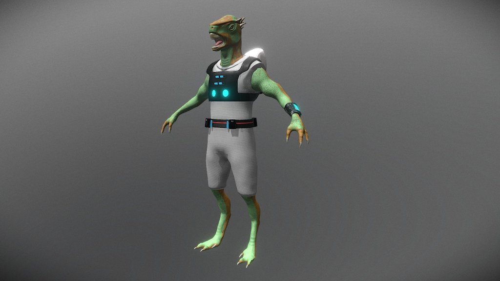 Reptilien Août 2017 - 3D model by Guylian (@woiwoil) [2bfe972] - Sketchfab