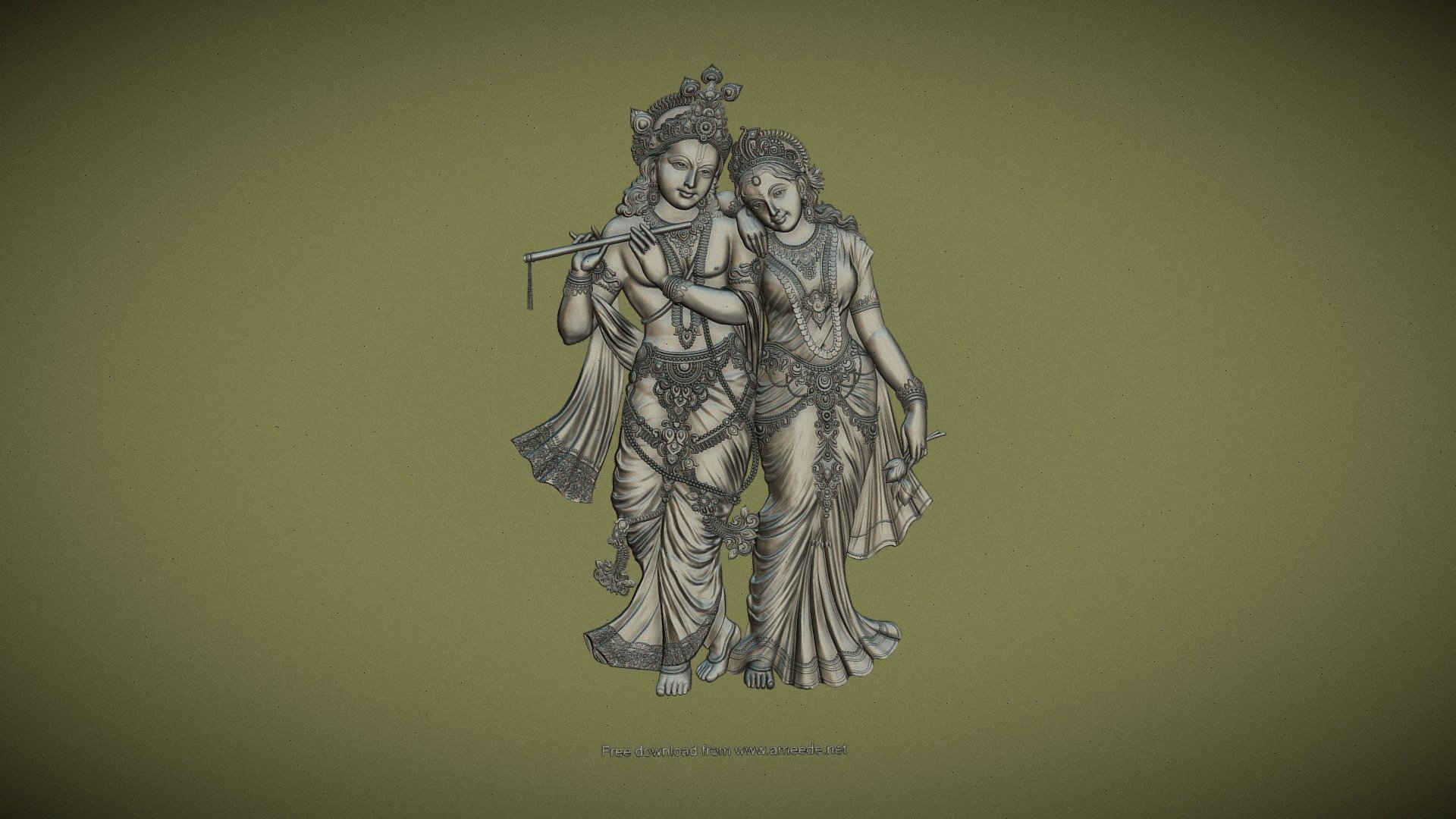 radha - 3D model by rmeditor516 [2c019b0] - Sketchfab