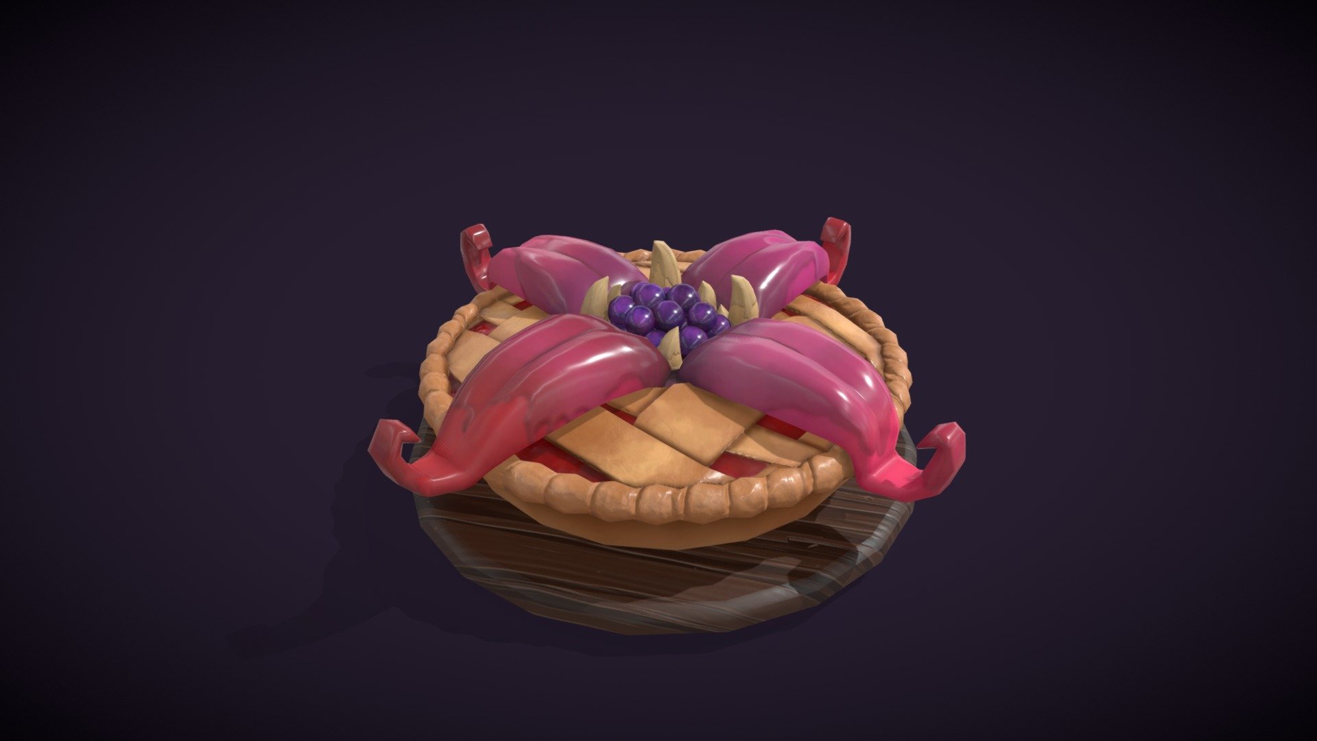 Demonic pie - 3D model by Alycia (@soudathip) [2c0466b] - Sketchfab