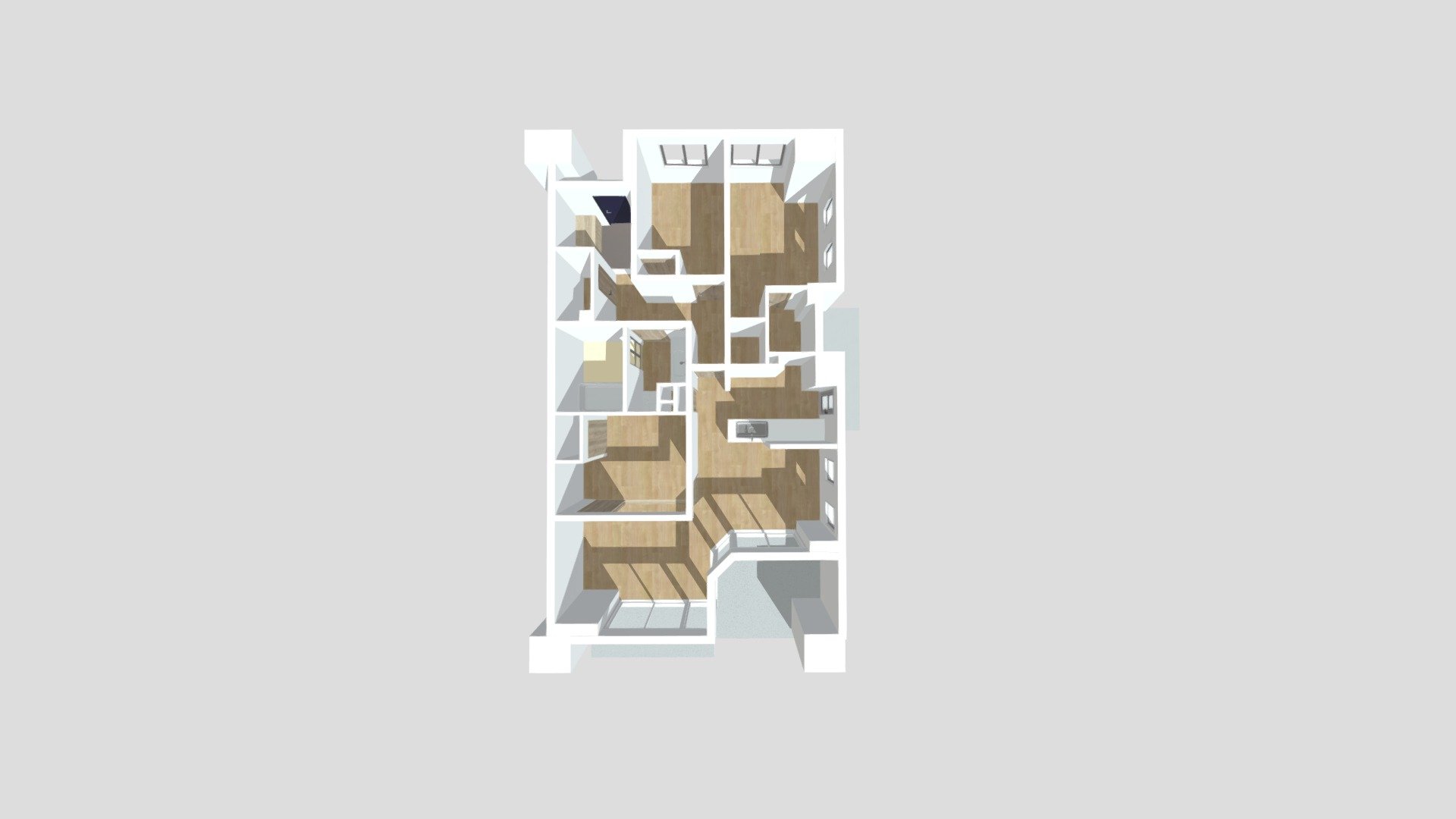 440426_3LDK - 3D model by peevee [2c04ae7] - Sketchfab
