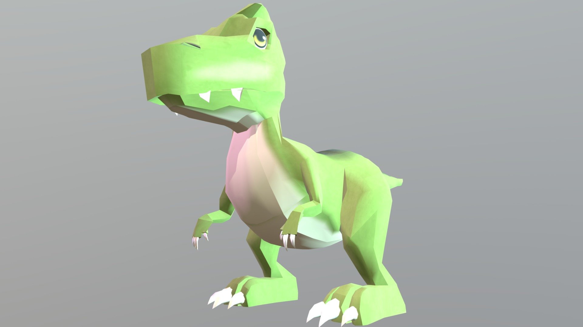 Dinosaur thing - 3D model by AETIC [2c05a36] - Sketchfab