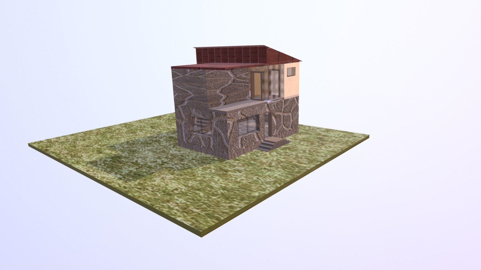 3B - 3D model by esmaberberr [2c0680c] - Sketchfab