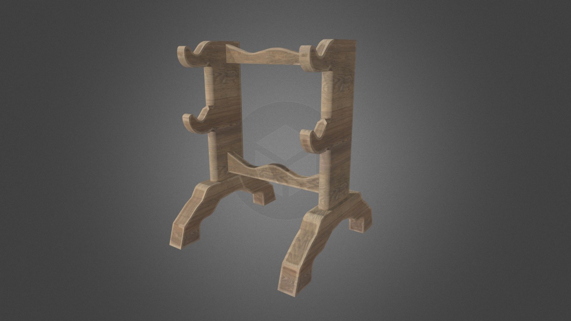 Sword Stand - Download Free 3D model by samfabra570 [2c06e05] - Sketchfab