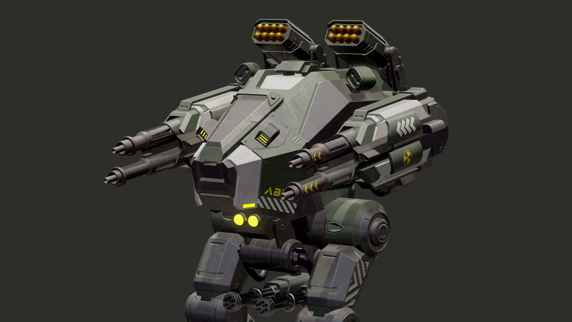 Mech - 3D model by Ahivo [2c07cf6] - Sketchfab