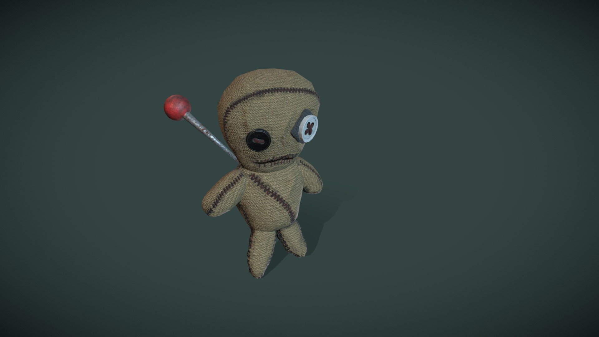 Voodoo doll - 3D model by JesusFong-kee [2c0845b] - Sketchfab
