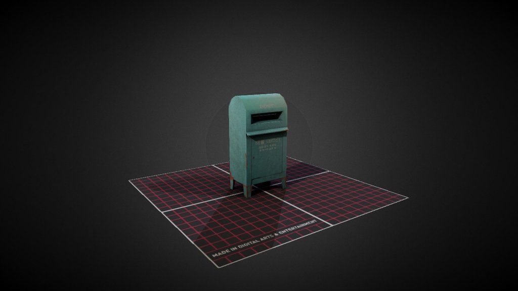 Mailbox - 3D model by Vangrunderbeek Seppe (@vangrunderbeekseppe ...