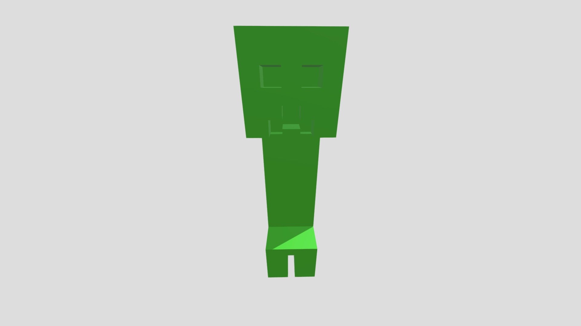 creeper - Download Free 3D model by 3d_printing12 [2c09161] - Sketchfab