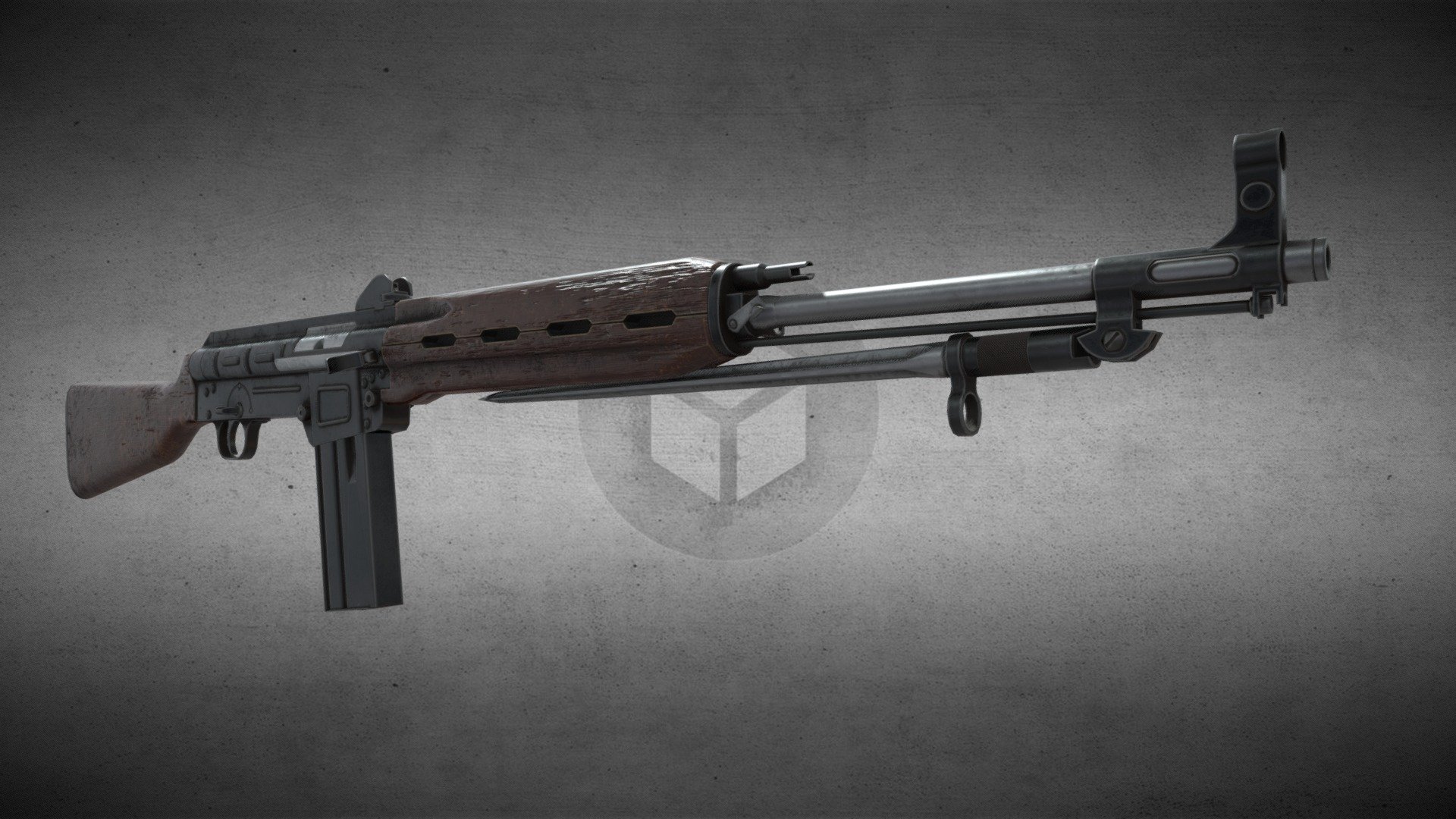 Type-701 Rifle - 3D model by Gewehrschutze [2c09454] - Sketchfab