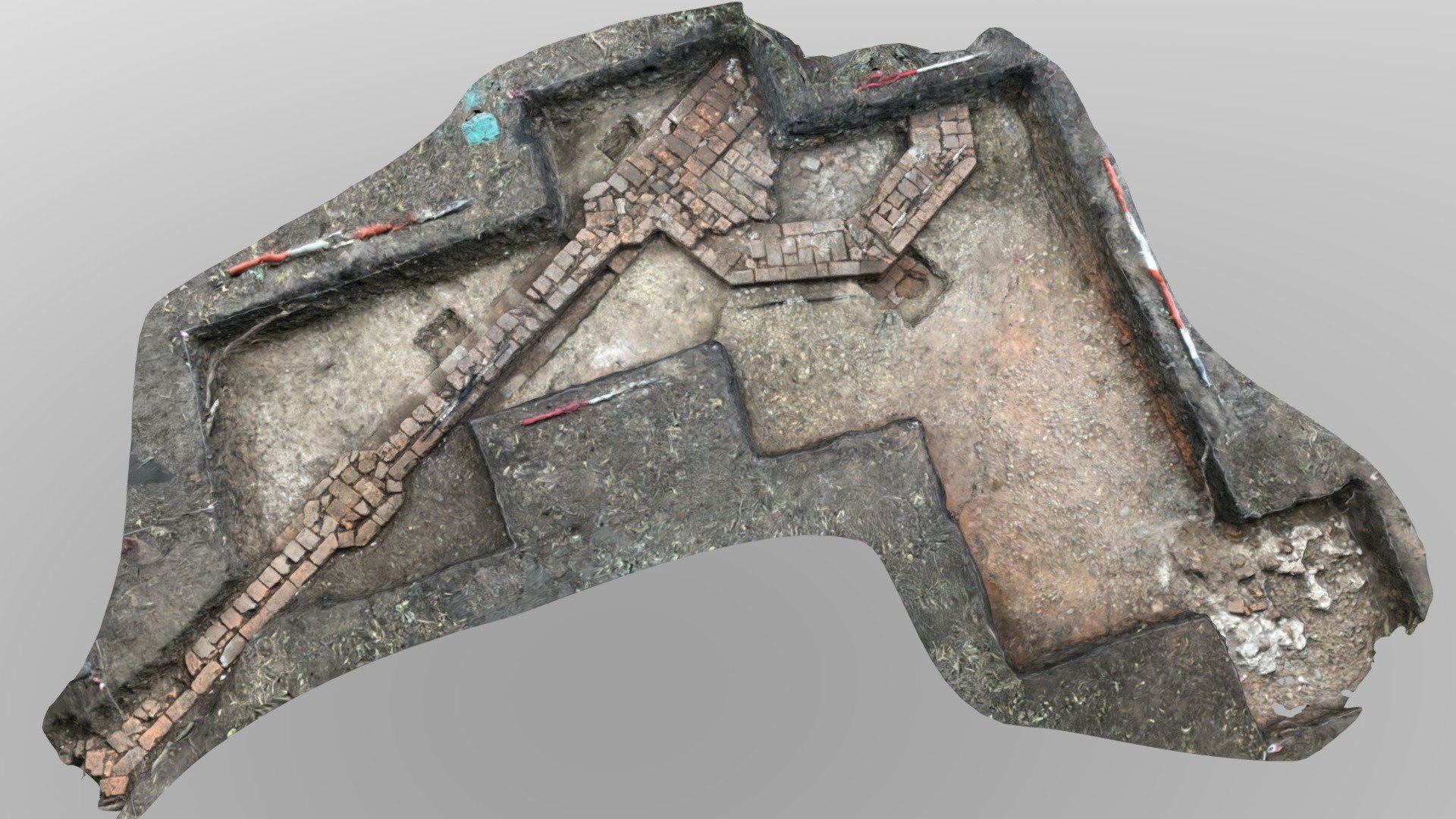 Tudor Palace Wall, Floor and Turret - 3D model by enfarchsoc [2c0cbff ...