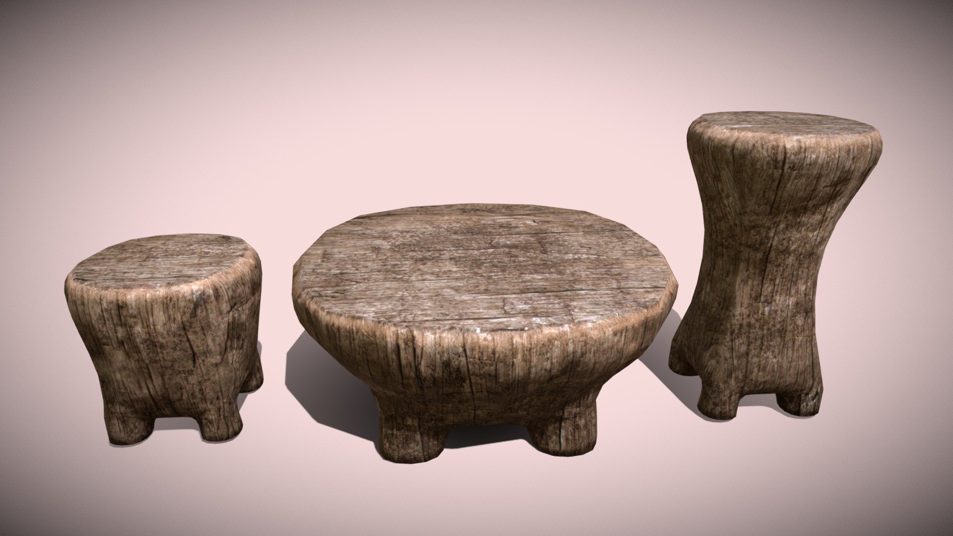 Round Benches - Buy Royalty Free 3D model by Pingo (@pingotinto ...