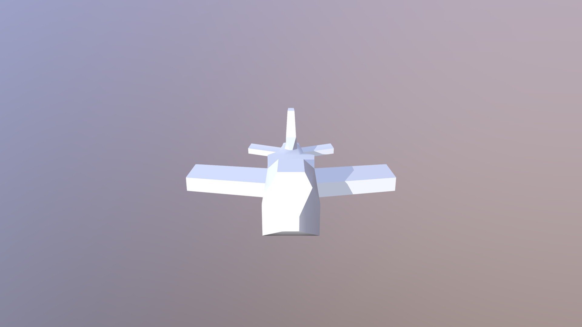 Blockyplane - 3D model by 100001001 [2c0d499] - Sketchfab