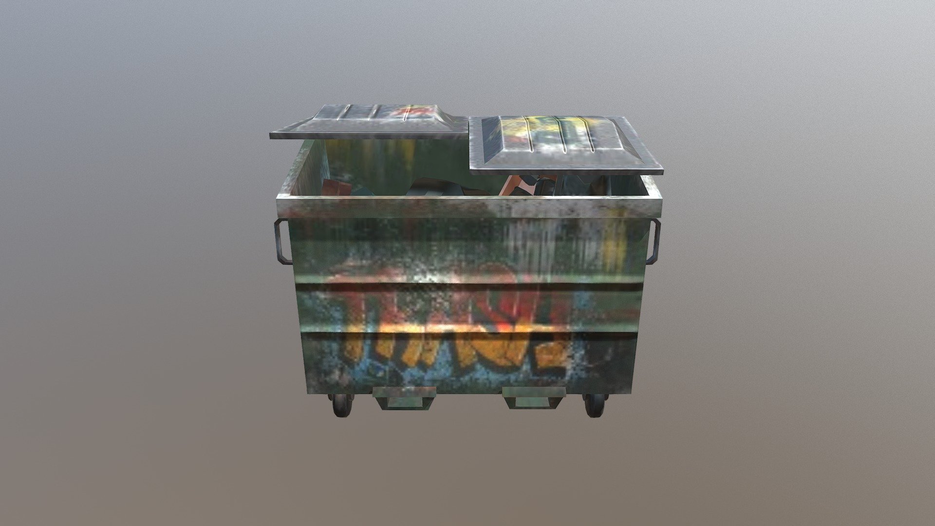 Dumpster - 3D model by wonderwork [2c0d925] - Sketchfab
