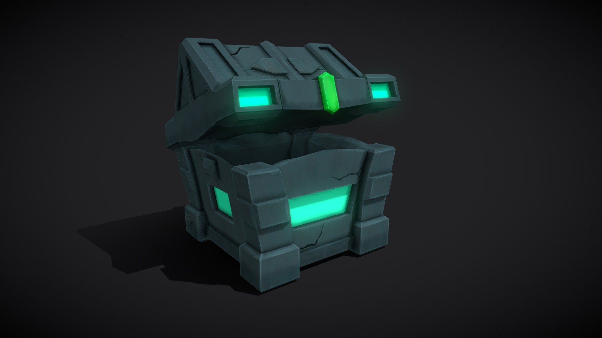 Stone Chest - Download Free 3D model by TridentCorp [2c0ef60] - Sketchfab