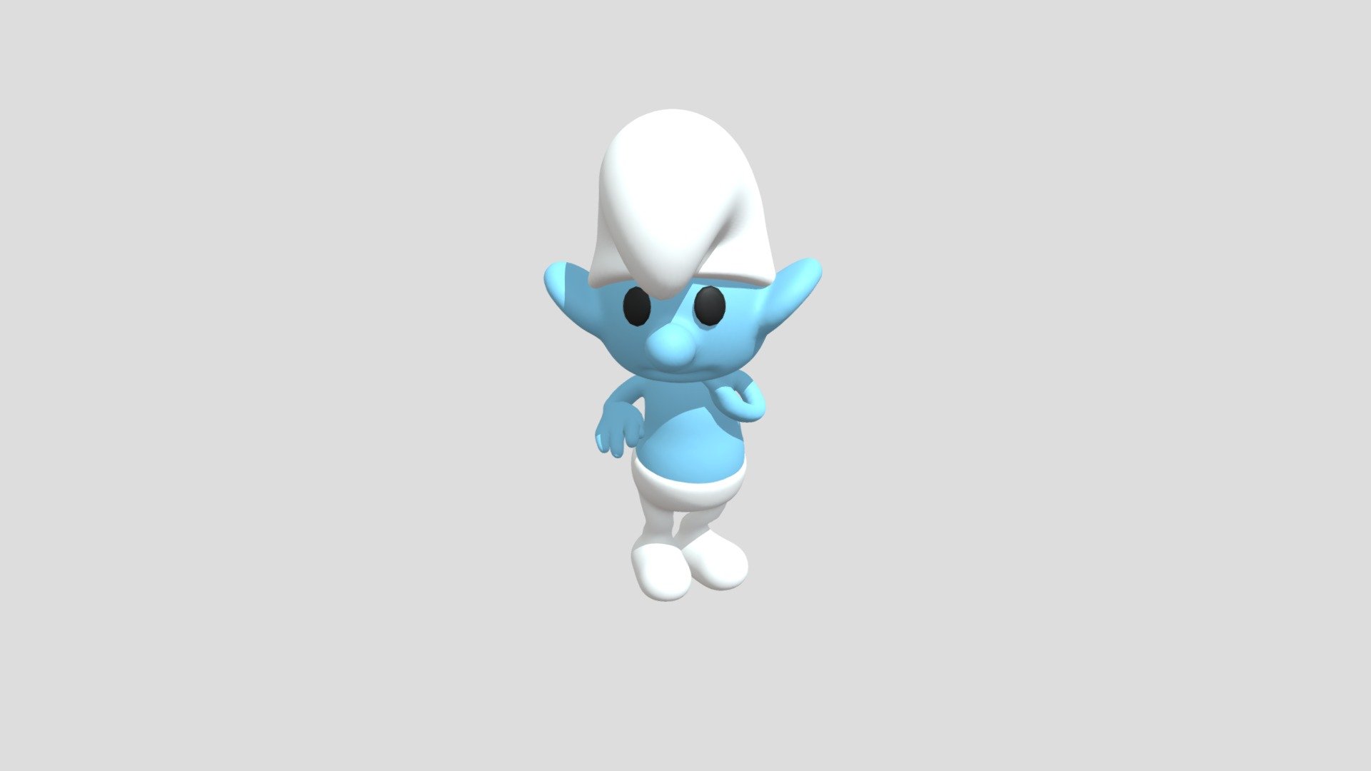 smurf Rumba Dancing - 3D model by jefrobeyns [2c0f402] - Sketchfab