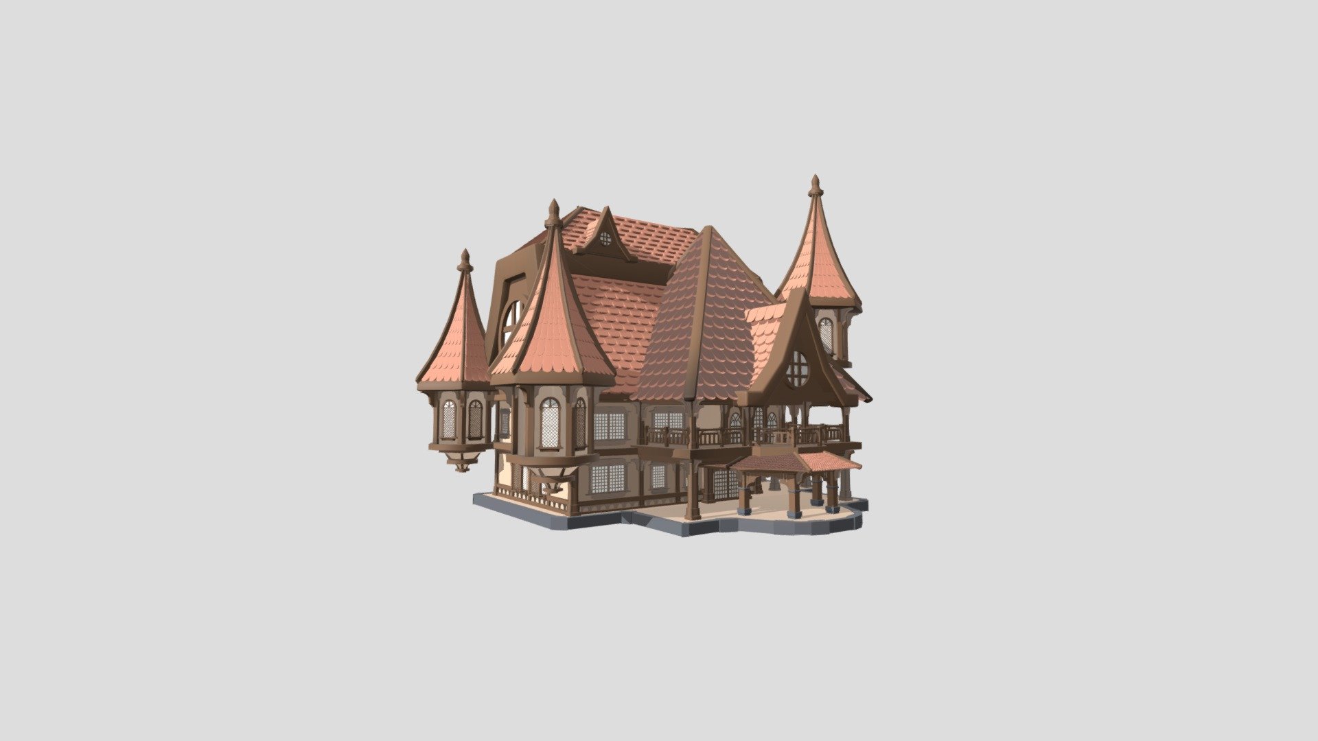 Monstard mansion - Buy Royalty Free 3D model by welison mesquita ...